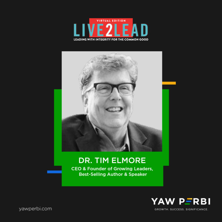 Meet Tim Elmore, Intergenerational Leader of Leaders. - Perbi Executive ...