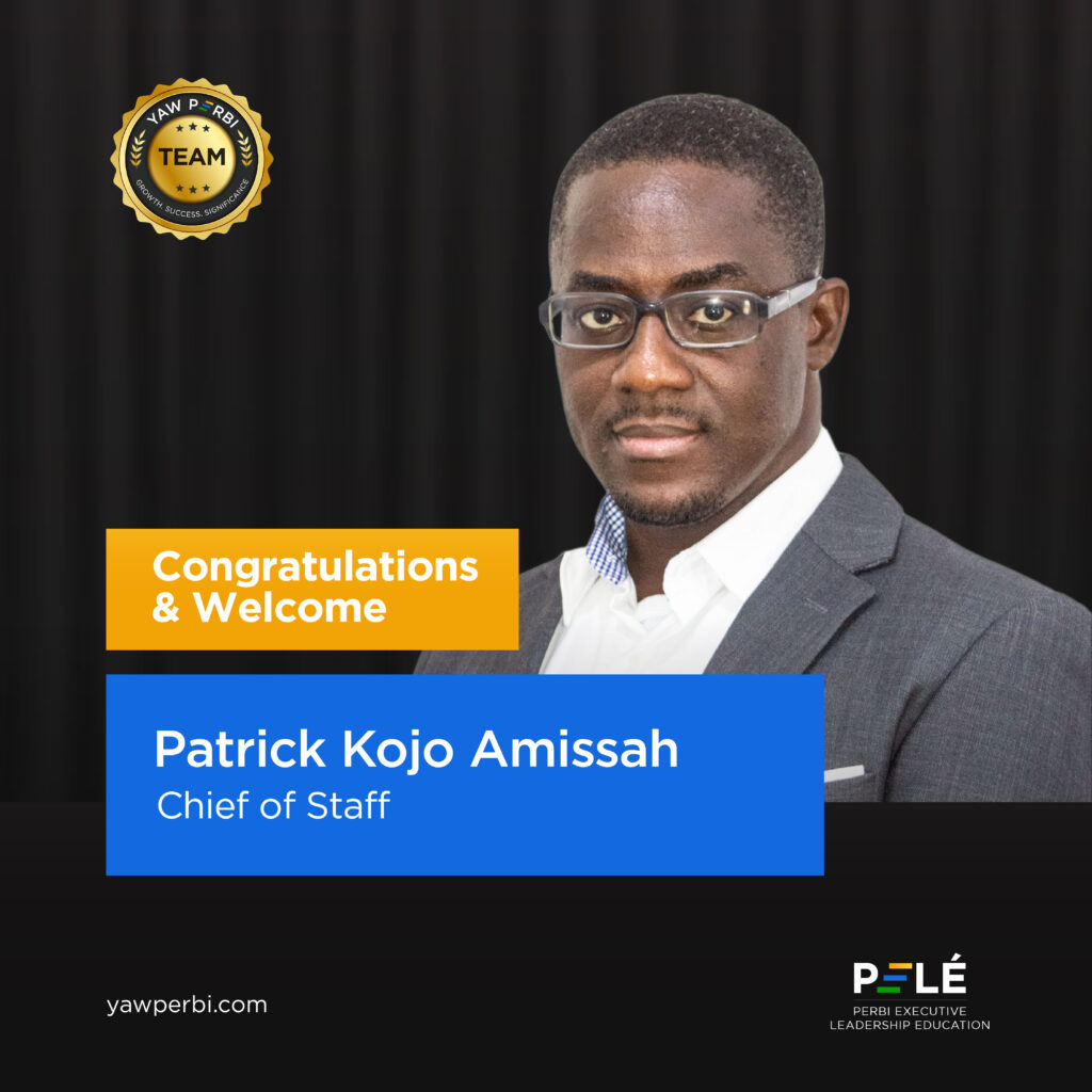 Perbi Executive Leadership Education (PELÉ) Gets New Chief of Staff ...